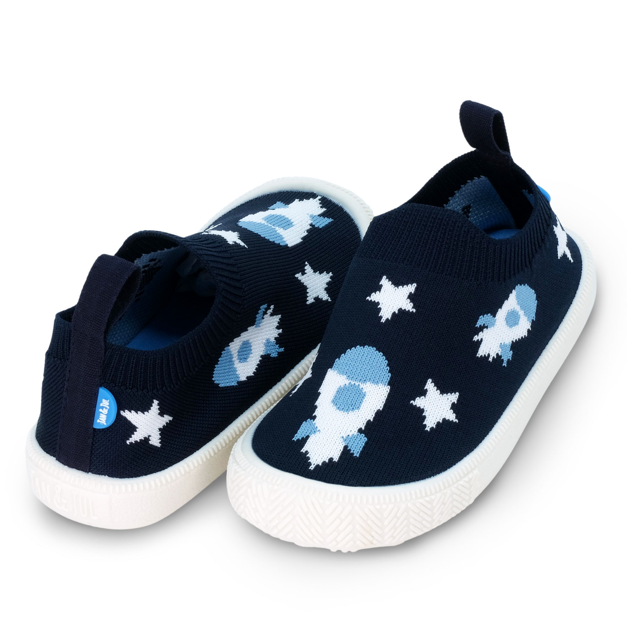 Kids Graphic Slip On Shoes | Rocket for Toddlers | Jan & Jul